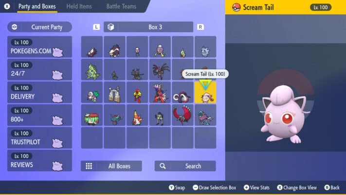 Pokemon Scarlet Exclusive 24 Pokemon Bundle – PokeGens